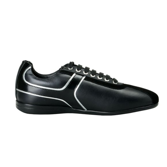 Versace Collection | Shoes | Versace Collection Mens Black Leather ...